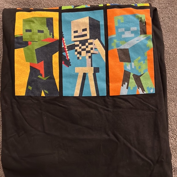 Shirts & Tops | Mojang Studios Boys Xl Minecraft Short Sleeve Shirt ...